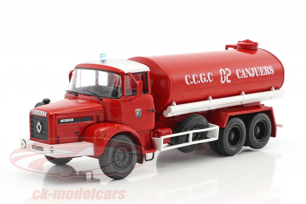 Atlas 1:43 Renault Type GBH 280 6x6 CCGC de Canjuers Fire Department ...