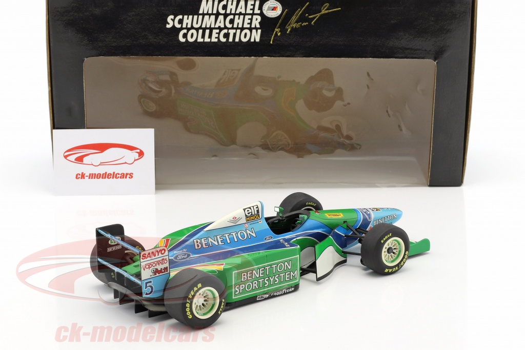 Minichamps 1:18 Michael Schumacher Benetton B194 #5 World Champion ...
