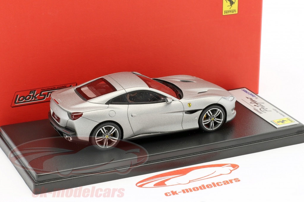 LookSmart 1:43 Ferrari Portofino plata LS480B modelo coche LS480B