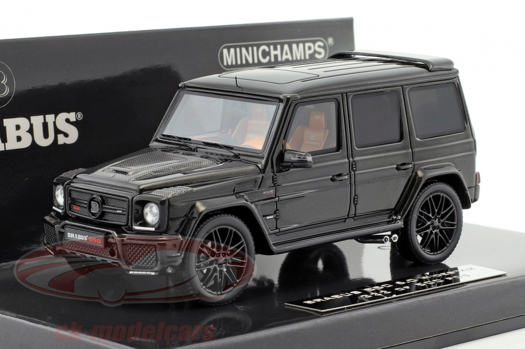 Minichamps 1:43 Brabus 850 6.0 Biturbo Widestar year 2016 black ...