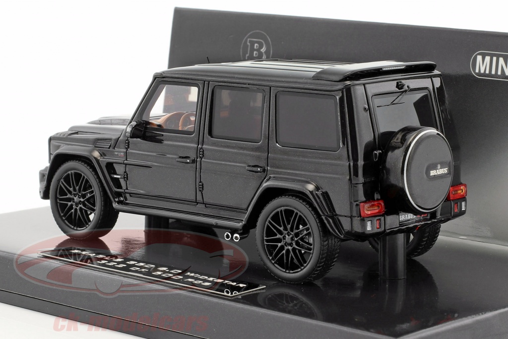 Minichamps 1:43 Brabus 850 6.0 Biturbo Widestar year 2016 black ...