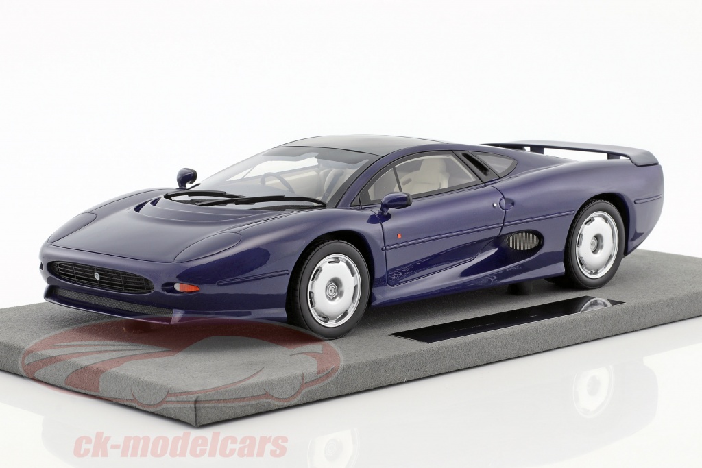TopMarques 1:18 Jaguar XJ 220 築 1992 ブルー メタリック TOP39B モデル 車 TOP39B 660042340825