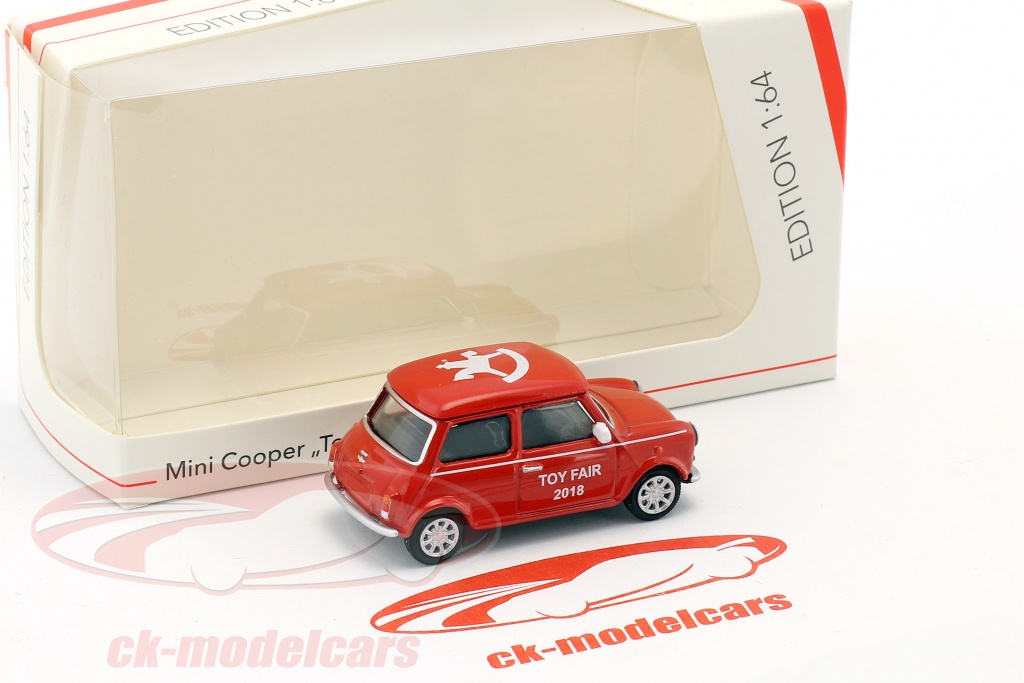 Schuco 1:64 Mini Cooper Toy Fair Nürnberg 2018 rot 452016300 Modellauto ...