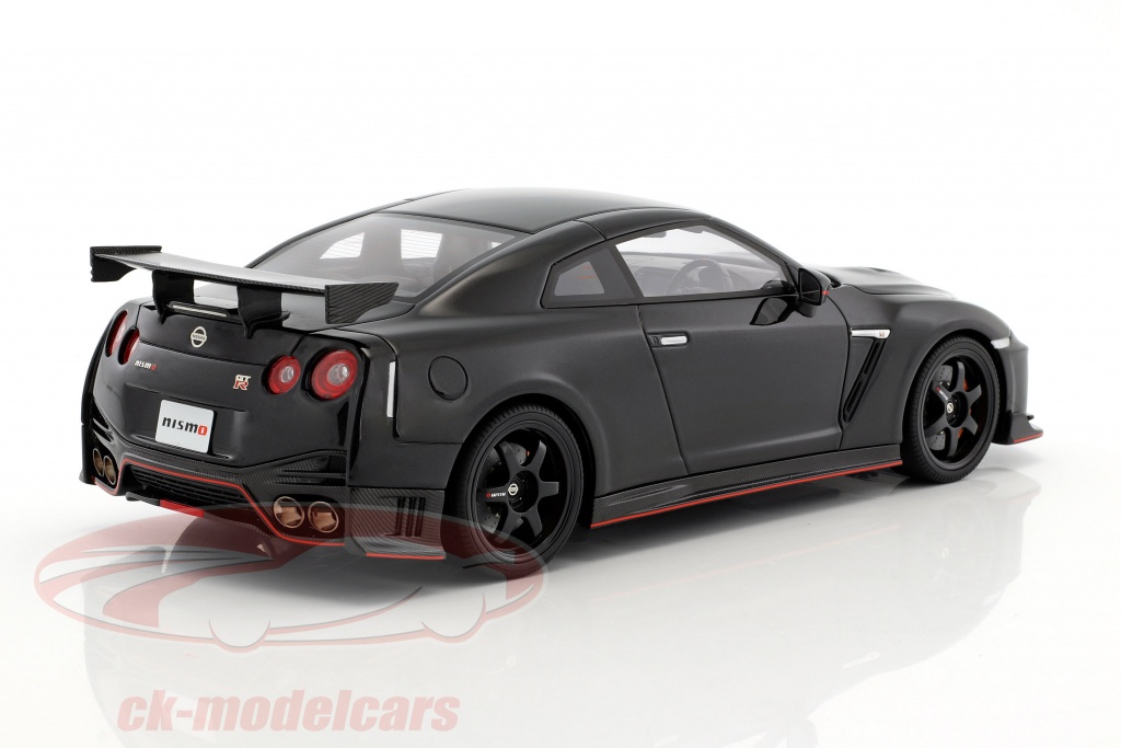 GT-SPIRIT 1:18 Nissan GT-R Nismo year 2017 black KJ015 model car KJ015 ...