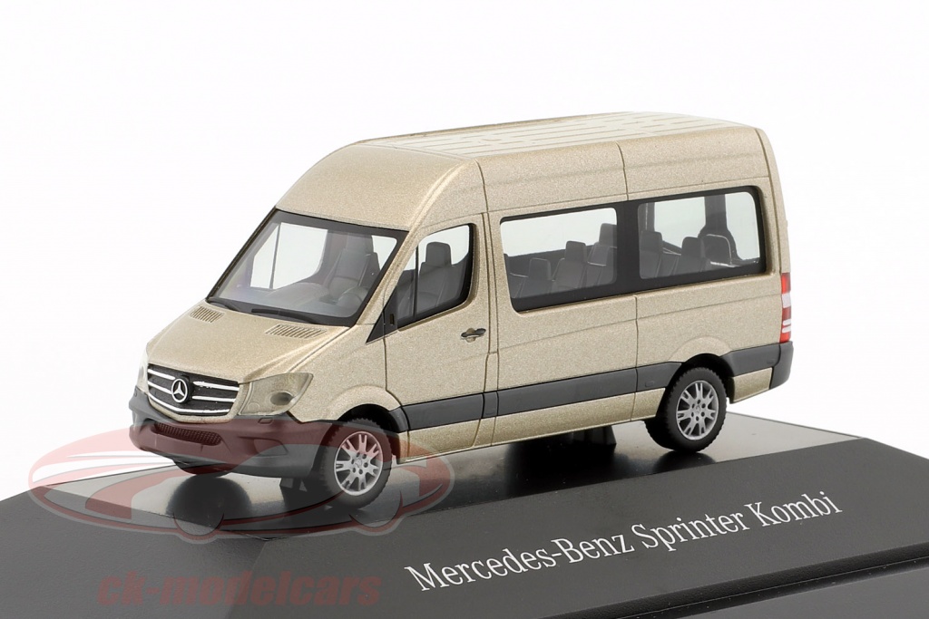 Herpa 1:87 Mercedes-Benz Sprinter Kombi pearl silver metallic B66004638 ...