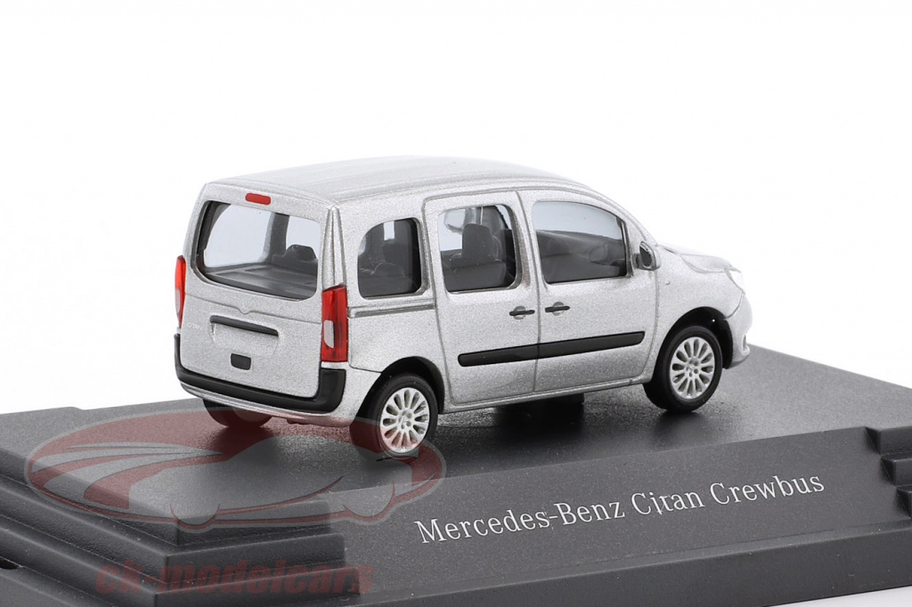 Busch 1:87 Mercedes-Benz Citan Kombi brilliant silver metallic ...