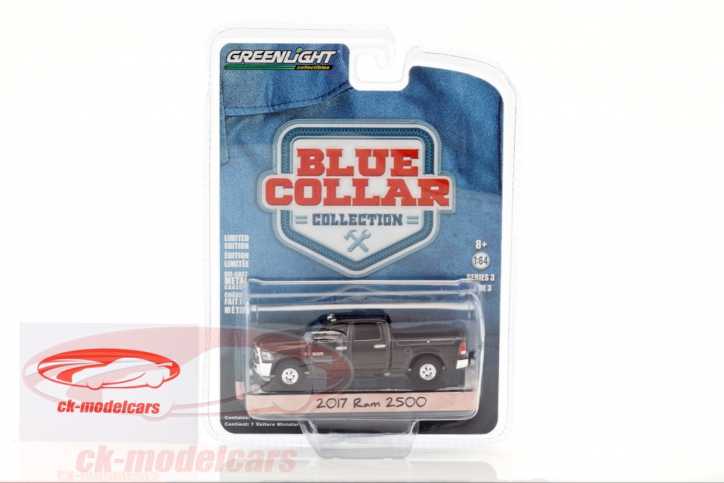 Greenlight 1:64 Dodge Ram 2500 year 2017 dark gray 35080F model car ...