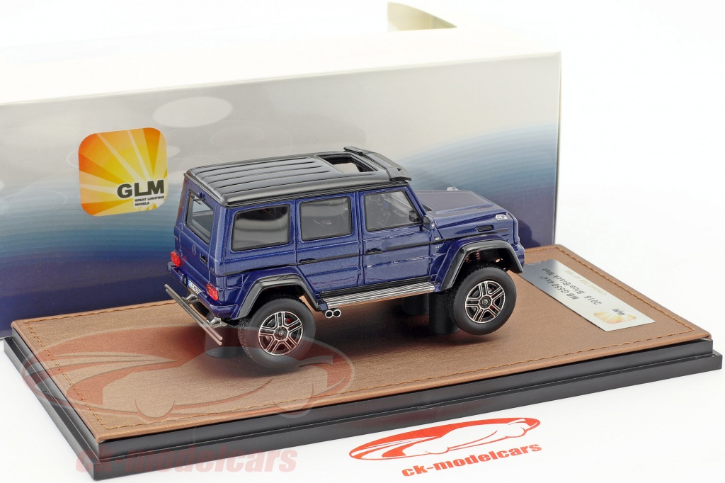 Great Lighting Models 1:43 Mercedes-Benz AMG G550 4x4 year 2016 blue ...