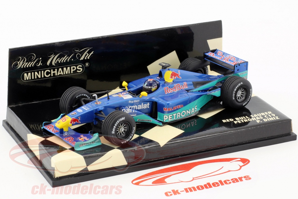 Minichamps 1:43 Pedro Diniz Sauber C19 #16 formula 1 2000 430000016 ...