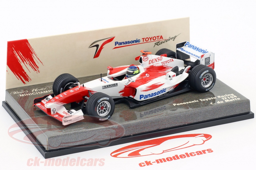Minichamps 1:43 Cristiano da Matta Toyota TF104 #16 Formel 1 2004 ...