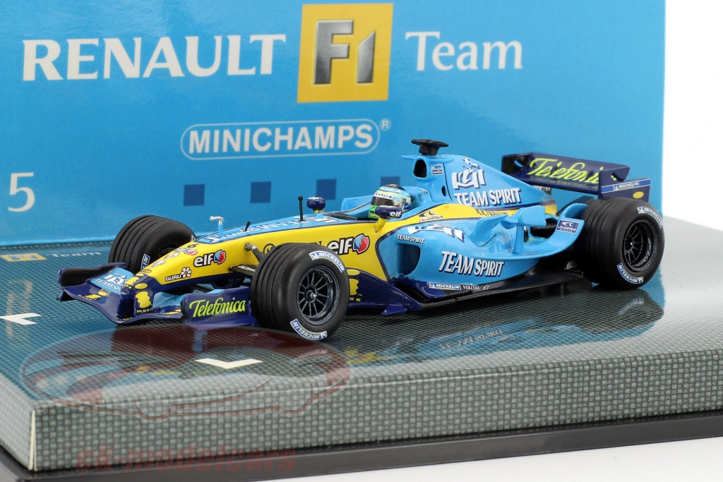 Minichamps 1:43 Giancarlo Fisichella Renault R25 #6 式 1 2005 403050006 ...