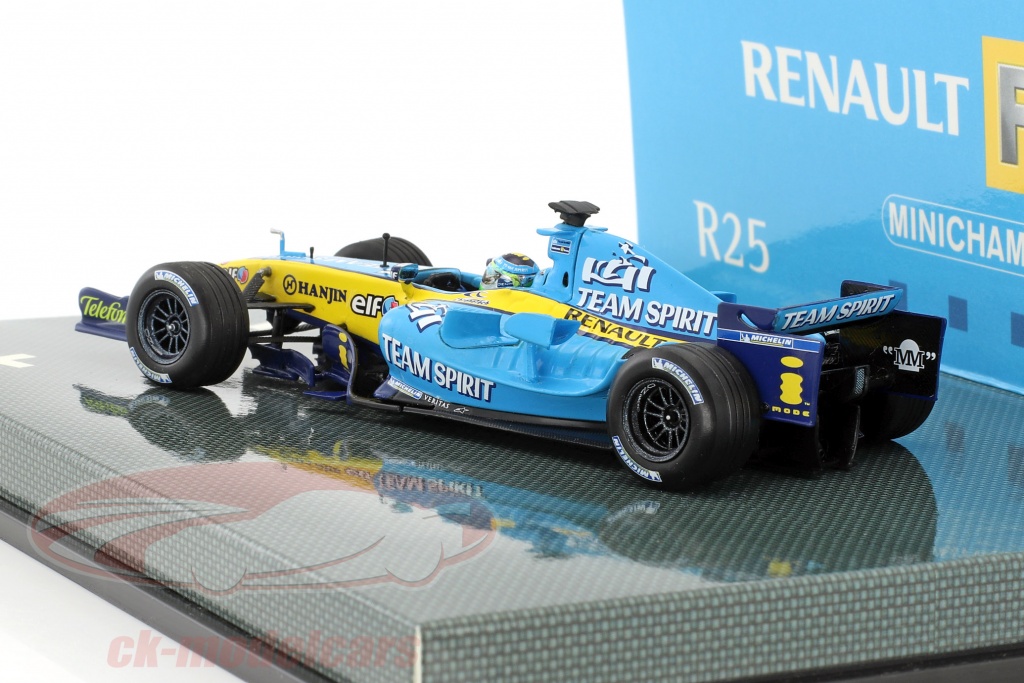 Minichamps 1:43 Giancarlo Fisichella Renault R25 #6 formula 1 2005 ...