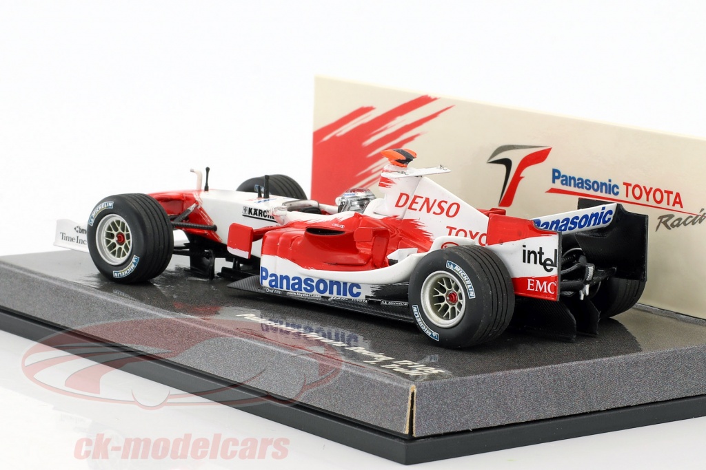 Minichamps 1:43 Jarno Trulli Toyota TF105 #16 formula 1 2005 AM58295I ...