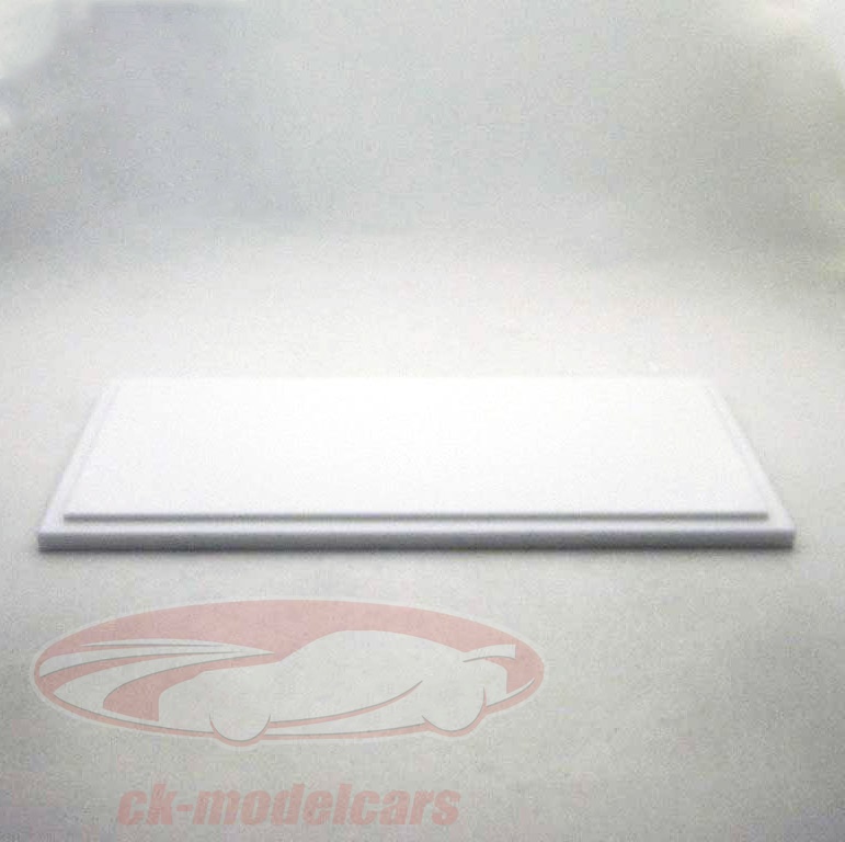 Glossy White showcase & base 1:18 TrueScale TSM11AC15 TSM11AC15 ...