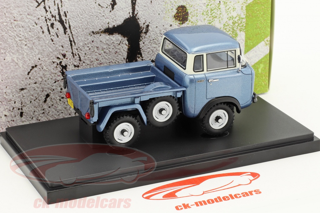 AutoCult 1:43 Willys Jeep FC-150 Pick-Up year 1956 Light Blue metallic ...