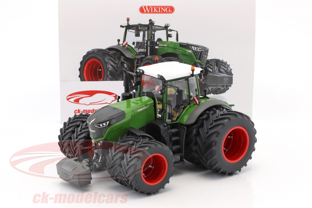 Wiking 1:32 Fendt 1050 Vario tractor with dual tires green / black 7830 ...