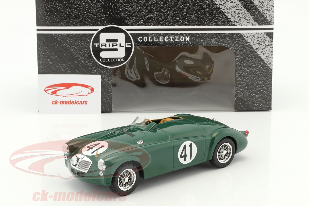Triple9 1:18 MG EX182 #41 24h LeMans 1955 Miles, Lockett T9-1800162 ...