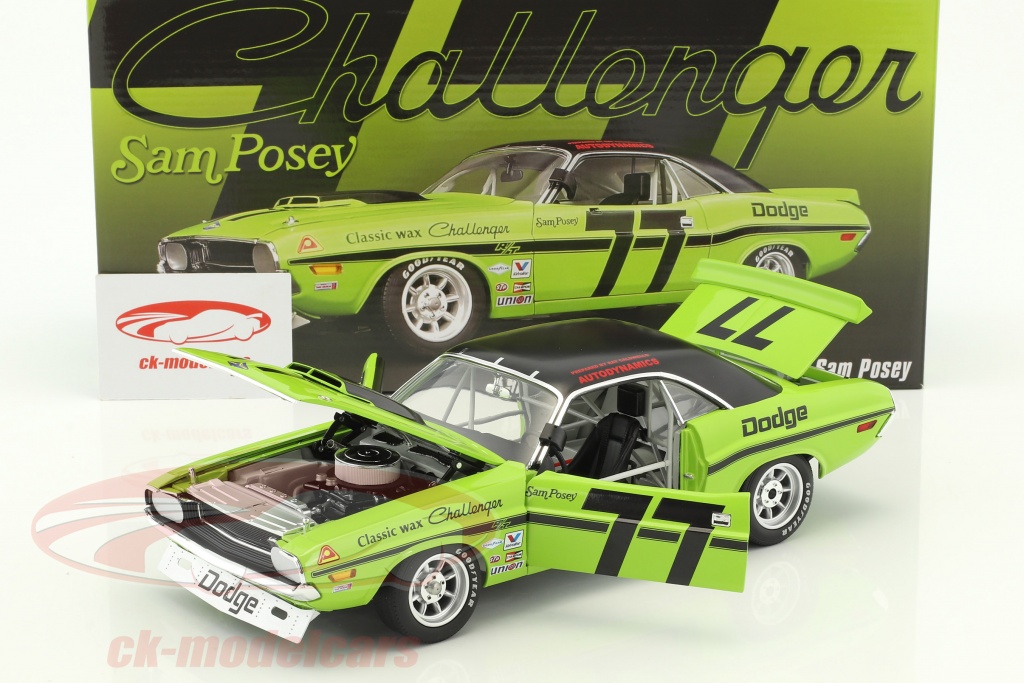 GMP 1:18 Dodge Challenger #77 Trans Am 1970 Sam Posey A1806001 modèle ...