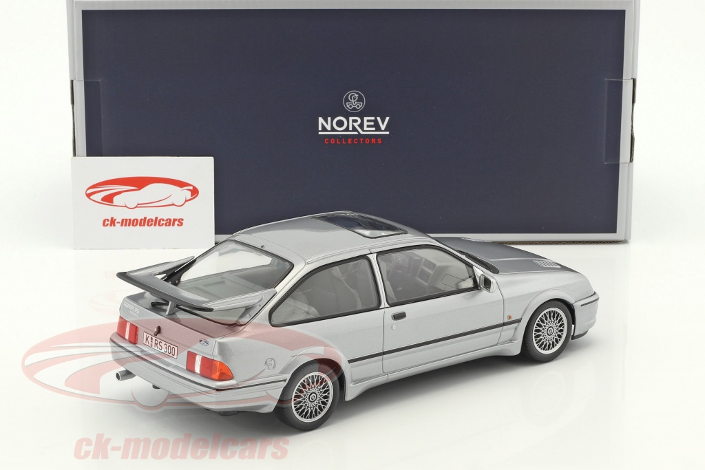 Norev 1:18 Ford Sierra RS Cosworth year 1986 Gray metallic 182770 model ...