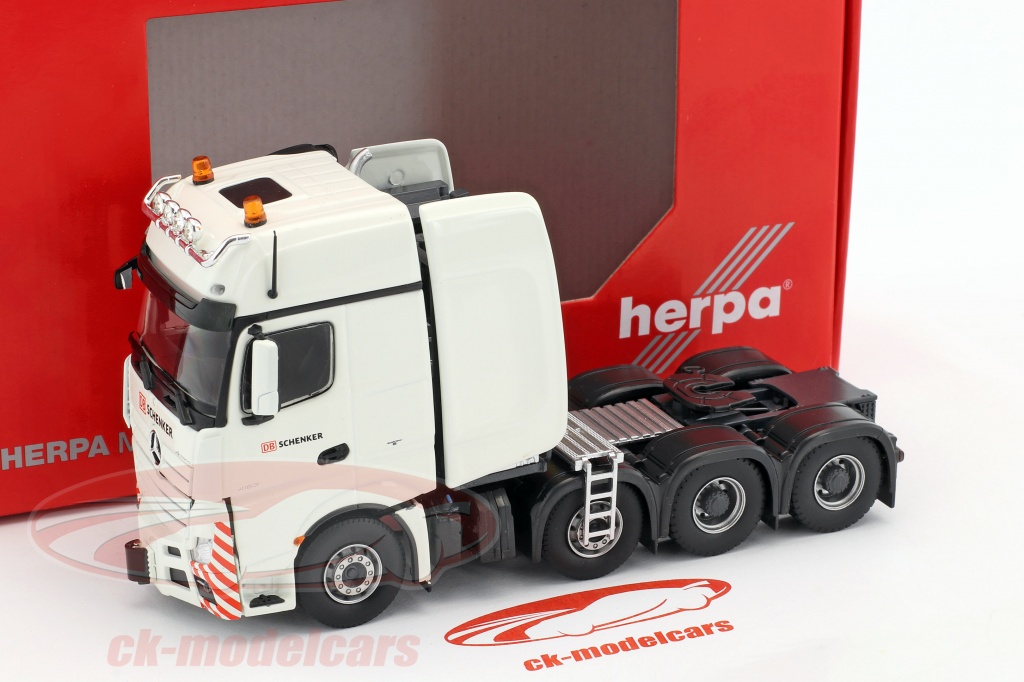 Herpa 1:50 Mercedes-Benz Actros SLT rigid tractor DB Schenker white ...