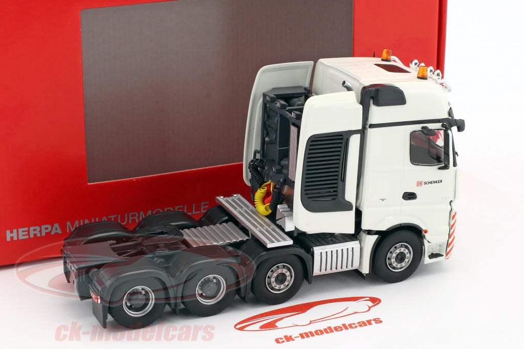 Herpa 1:50 Mercedes-Benz Actros SLT rigid tractor DB Schenker white ...