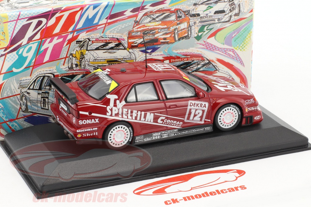 Minichamps 1:43 Alfa Romeo 155 V6 TI #12 DTM 1994 Giorgio Francia 430940112 modèle voiture ...