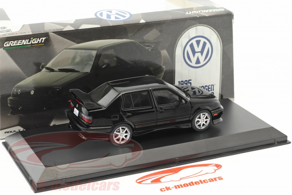 Greenlight 1:43 Volkswagen VW Jetta A3 year 1995 black 86314 model car ...