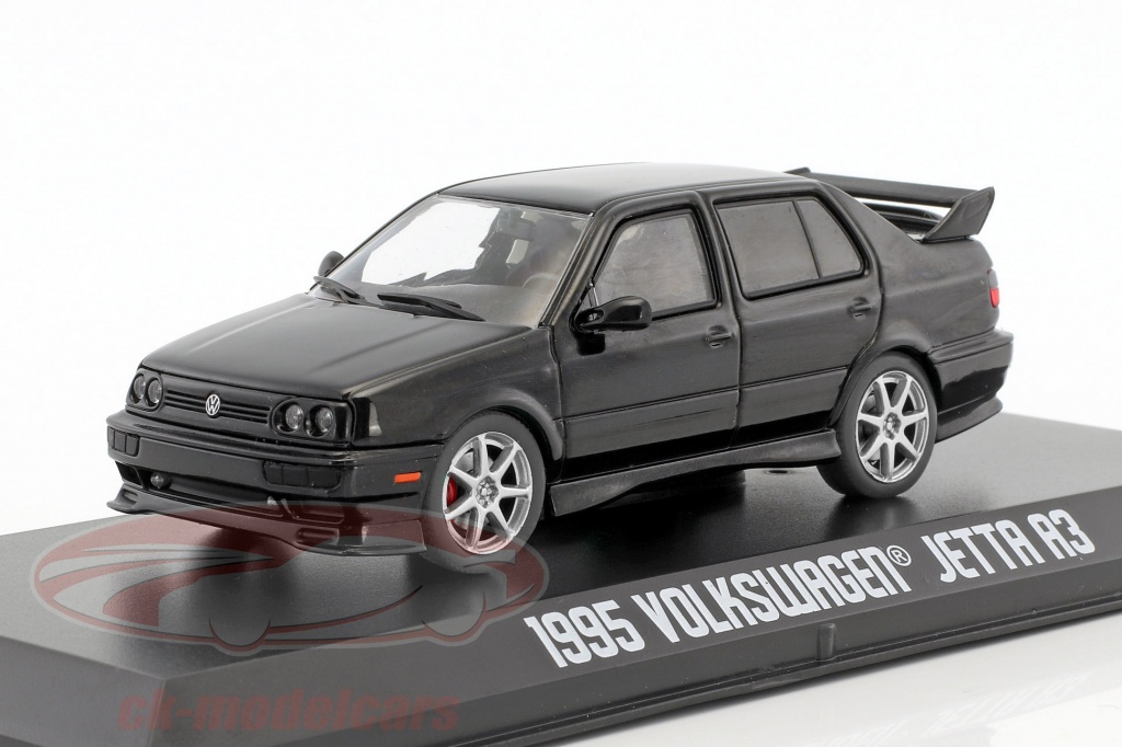 Greenlight 1:43 Volkswagen VW Jetta A3 year 1995 black 86314 model car ...