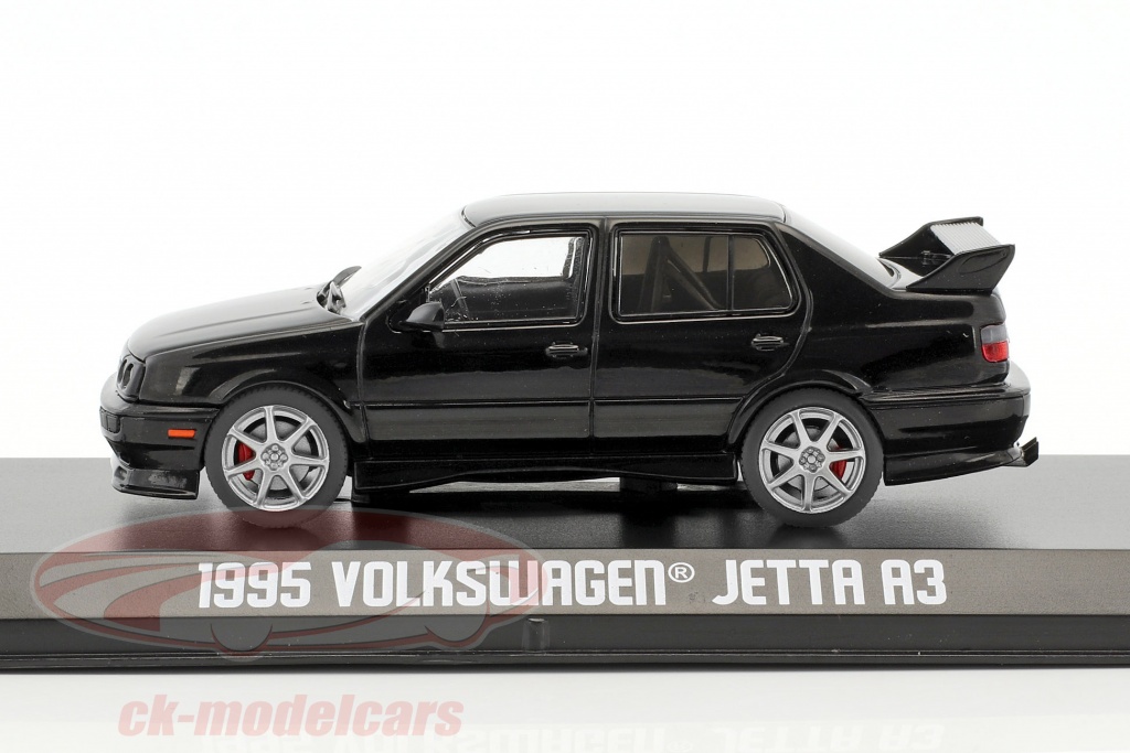 Greenlight 1:43 Volkswagen VW Jetta A3 year 1995 black 86314 model car ...