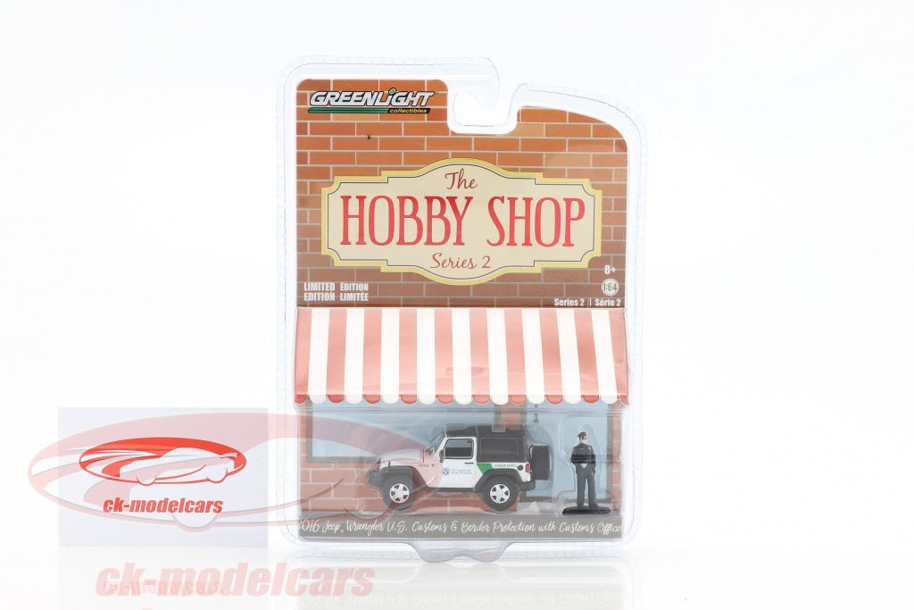 Greenlight 1:64 Jeep Wrangler US Customs & Border Protection with ...