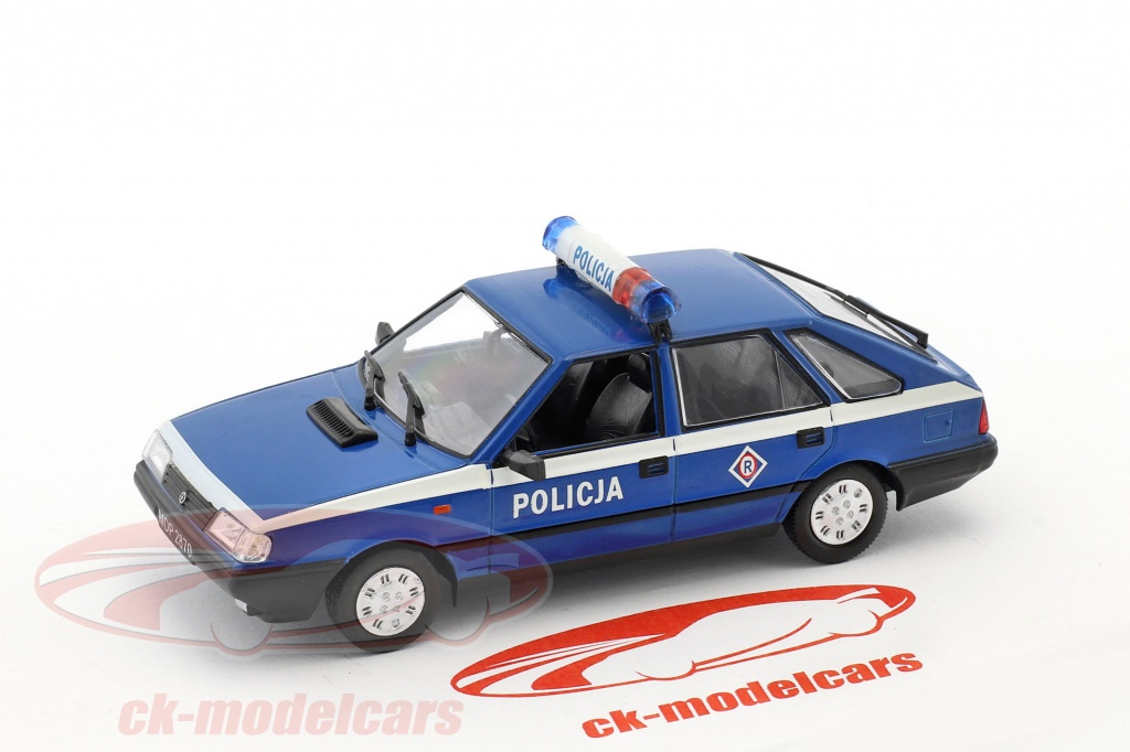 Altaya 1:43 FSO Polonez Caro police blue / white CK43206 model car CK43206