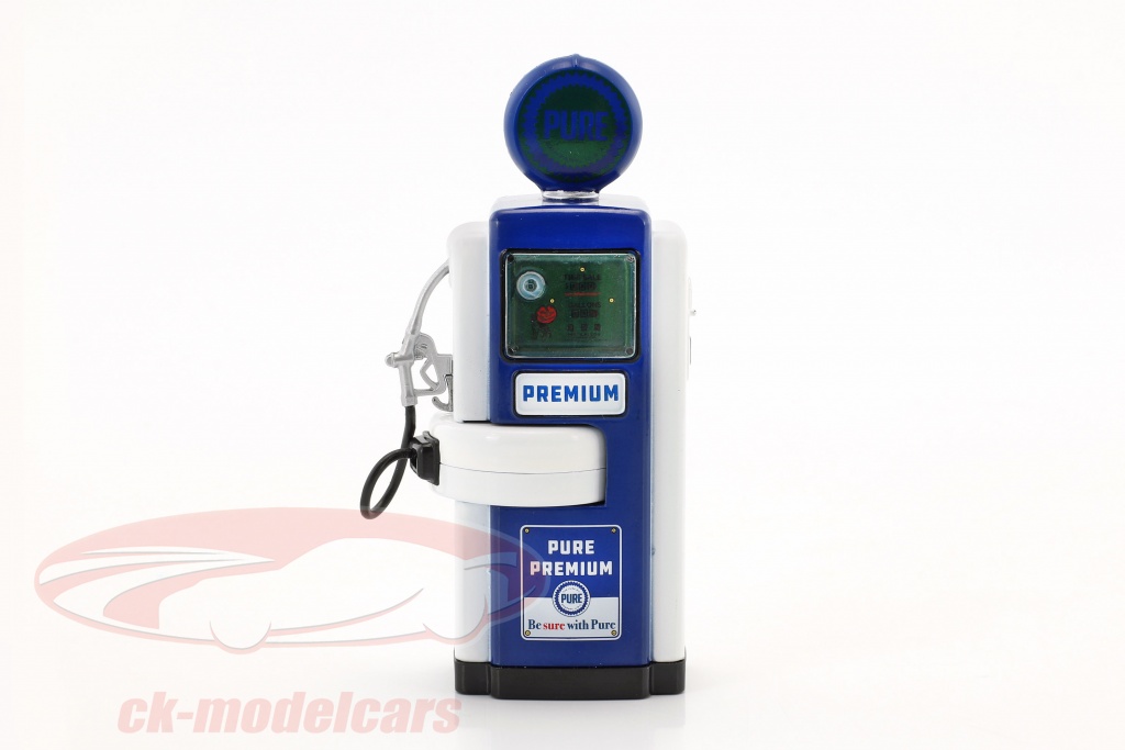 Greenlight 1:18 Wayne 100-A Pure Oil gas pump 1948 blue / white - green ...