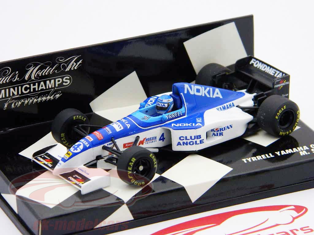 Minichamps 1:43 M. Salo Tyrrell Yamaha 023 formula one 1995 430950004 ...