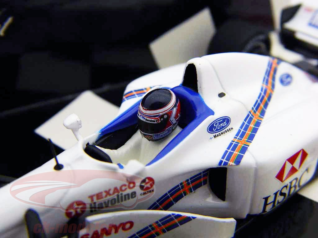 Minichamps 1:43 J. Magnussen Stewart Ford SF1 formula 1 1997 430970023 ...