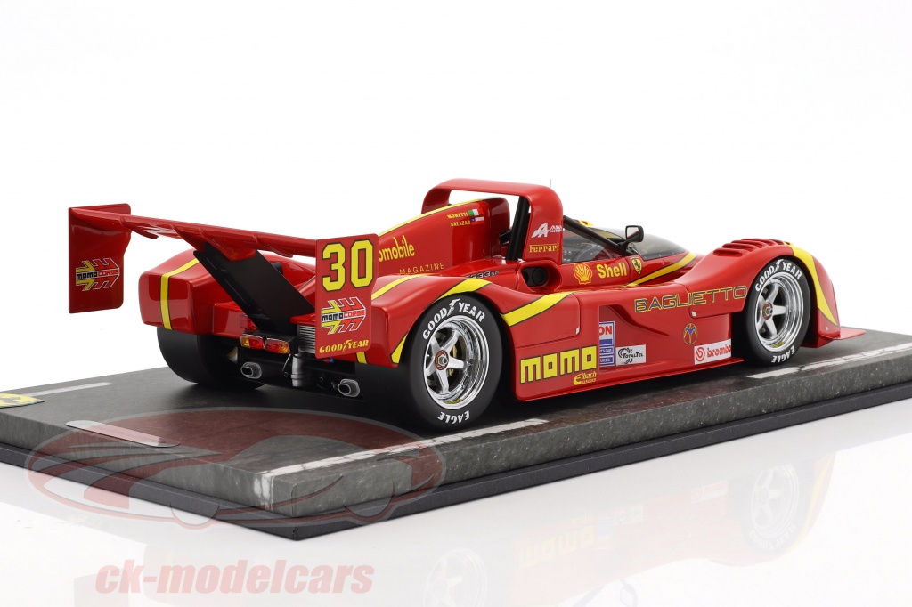 BBR Models 1:18 Ferrari 333 SP #30 勝者 3h Watkins Glen IMSA 1994 Salazar ...
