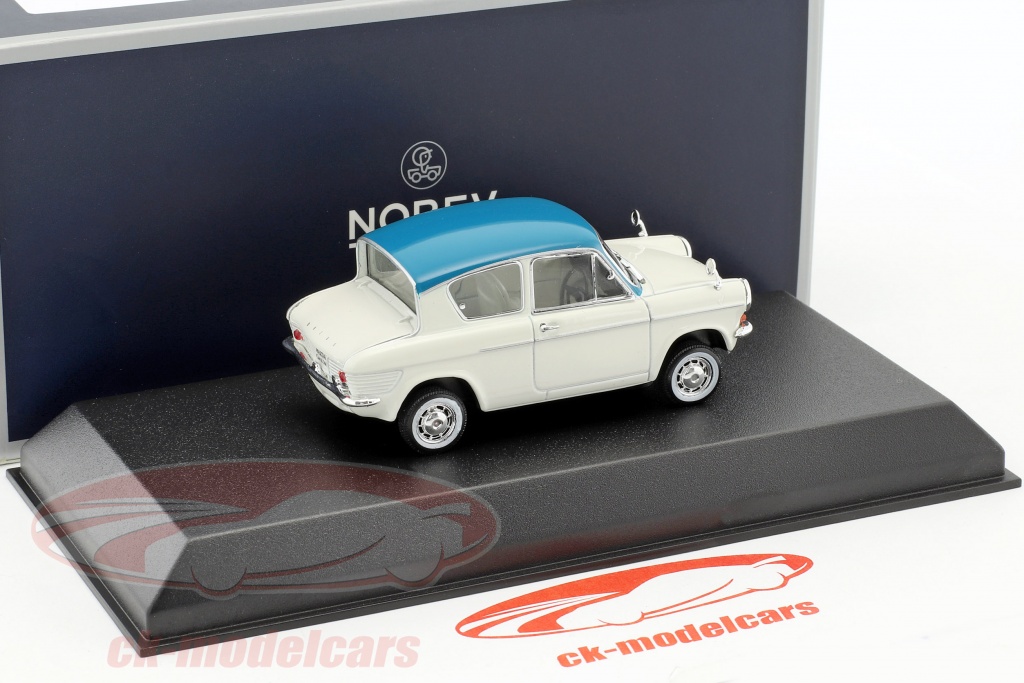 Norev 1:43 Mazda Carol 360 année de construction 1962 blanc / bleu ...