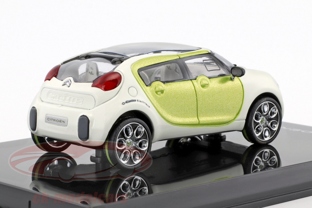 Norev 1:43 Citroen C-Cactus Concept Car year 2007 white / lime metallic ...