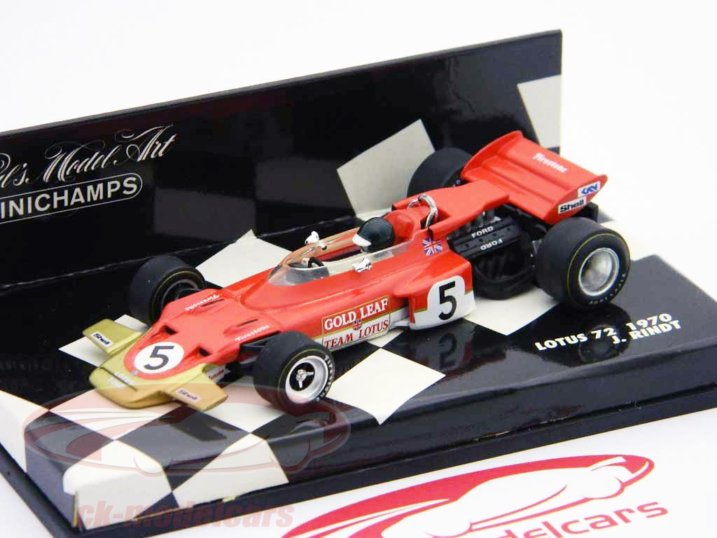 Minichamps 1:43 J. Rindt Lotus 72 formula one worldchampion 1970 430700005 模型 汽车 430700005 ...