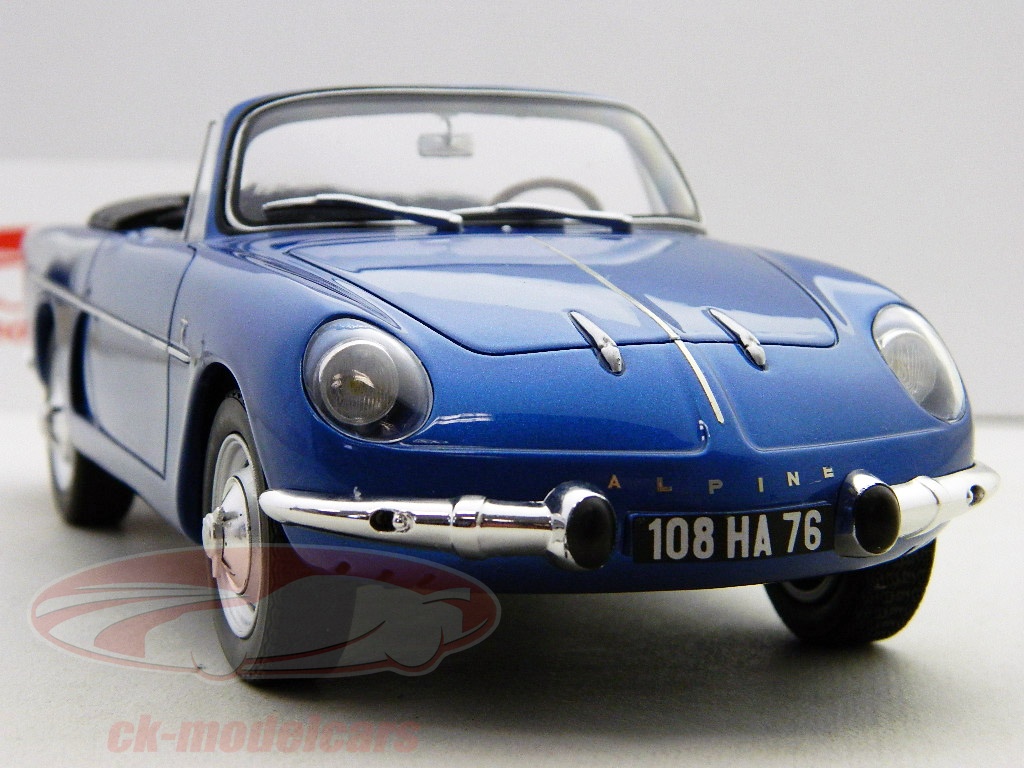 Ottomobile 1:18 Alpine A108 Cabriolet blue metallic Otto Mobile OT063 ...