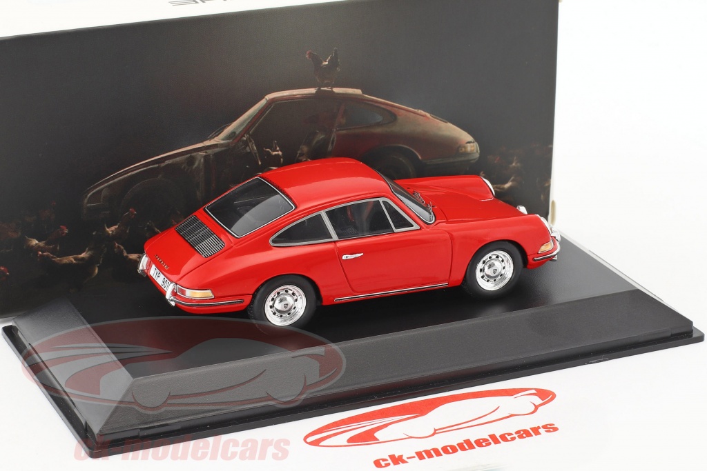 Spark 1:43 Porsche 901 year 1964 red MAP02001117 model car MAP02001117