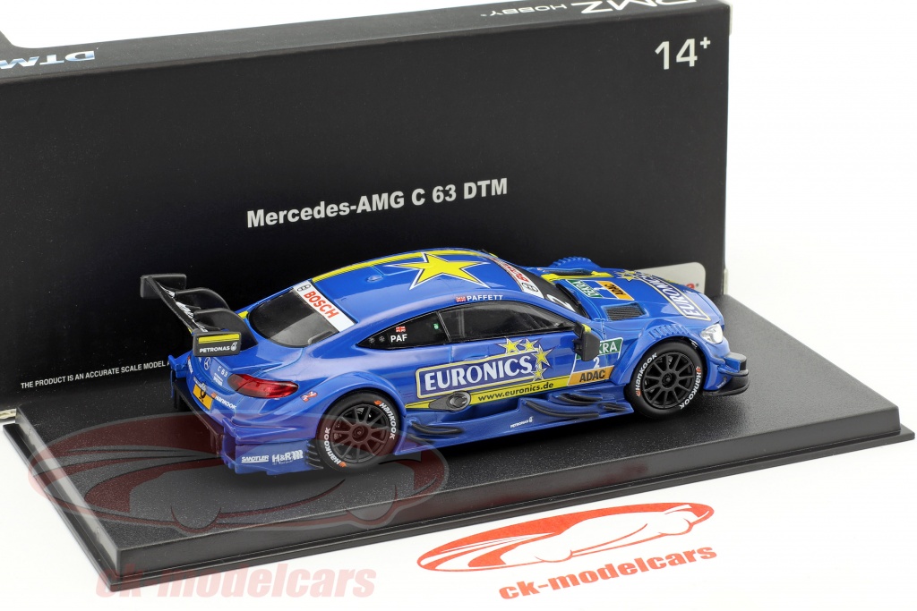 RMZ 1:43 Mercedes-Benz AMG C63 DTM #2 DTM 2016 Gary Paffett 440999D-GPA ...