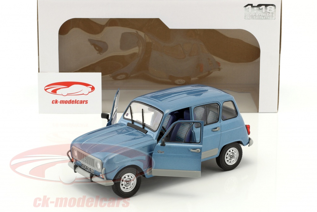 Solido 1:18 Renault R4 GTL year 1984 blue S1800107 model car S1800107 ...