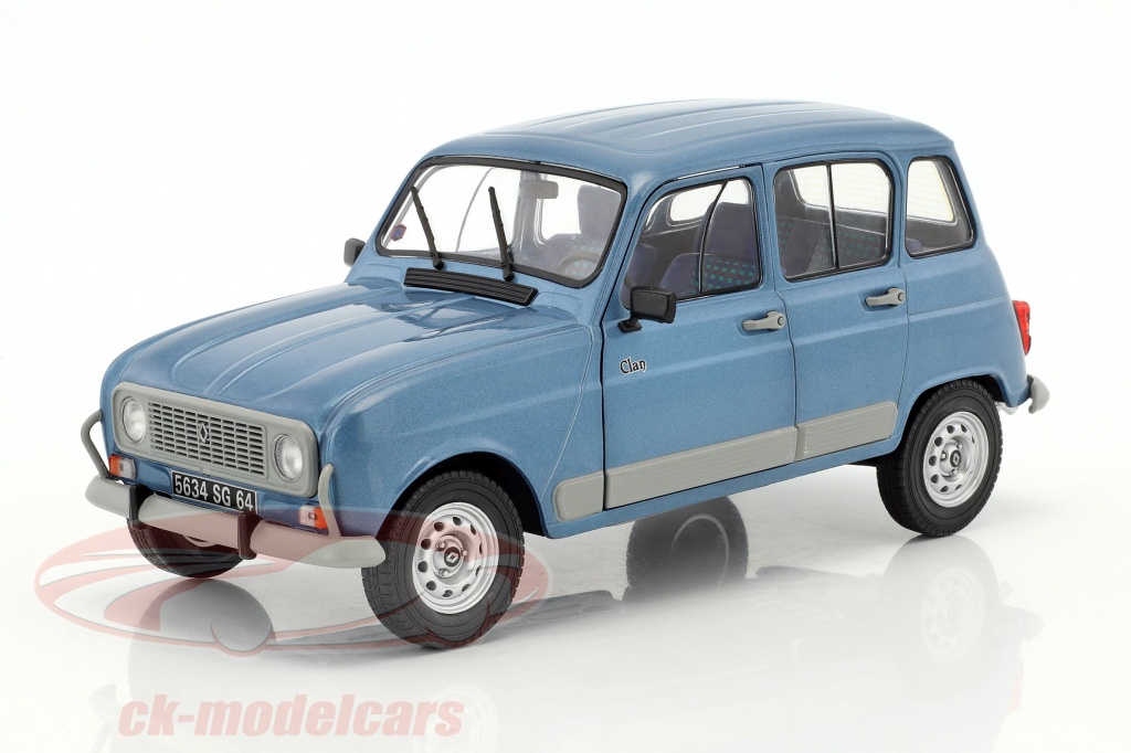 Solido 1:18 Renault R4 GTL 築 1984 ブルー S1800107 モデル 車 S1800107 3663506004186