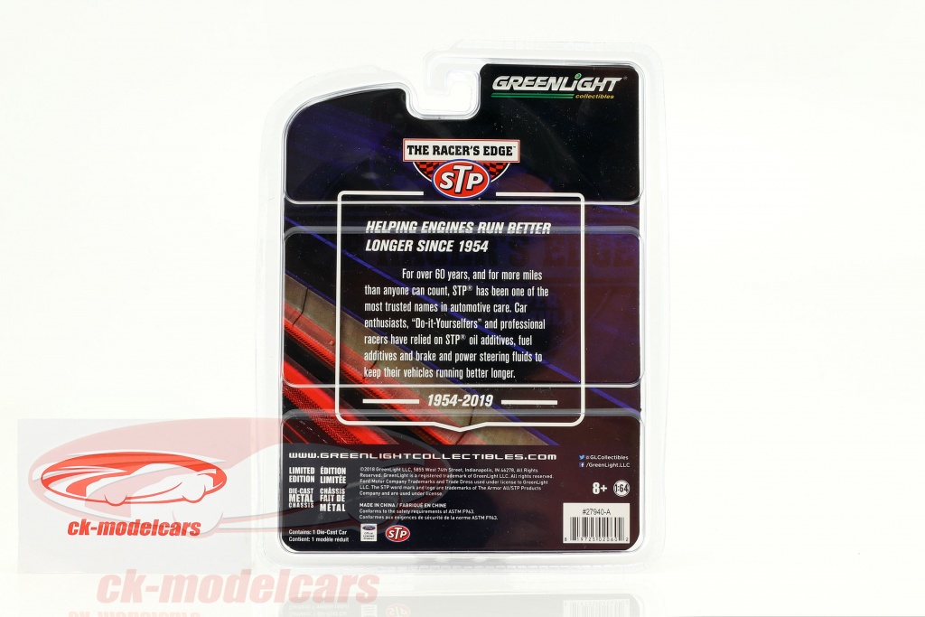 Greenlight 1:64 Ford F100 STP year 1954 red / blue 27940-A model car ...