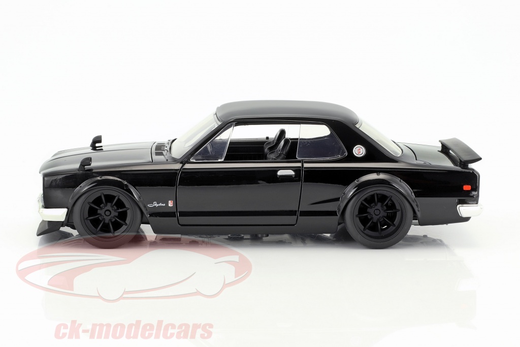 Jadatoys 1:24 Brian's Nissan Skyline 2000 GTR 电影 Fast & Furious Five ...