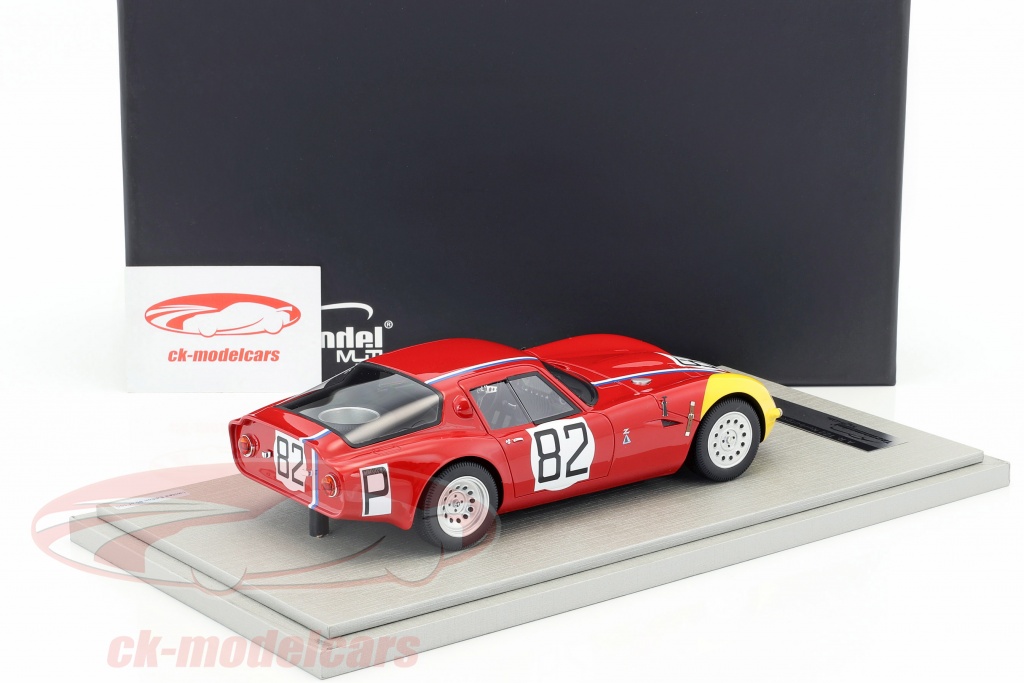 Tecnomodel 1:18 Alfa Romeo TZ2 #82 1000km Nürburgring 1967 Trosch ...