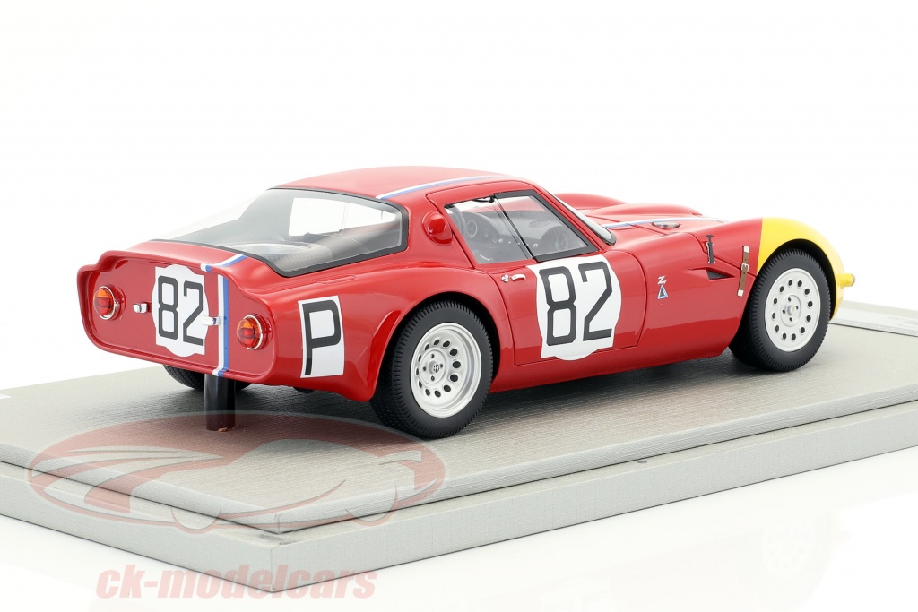 Tecnomodel 1:18 Alfa Romeo TZ2 #82 1000km Nürburgring 1967 Trosch ...