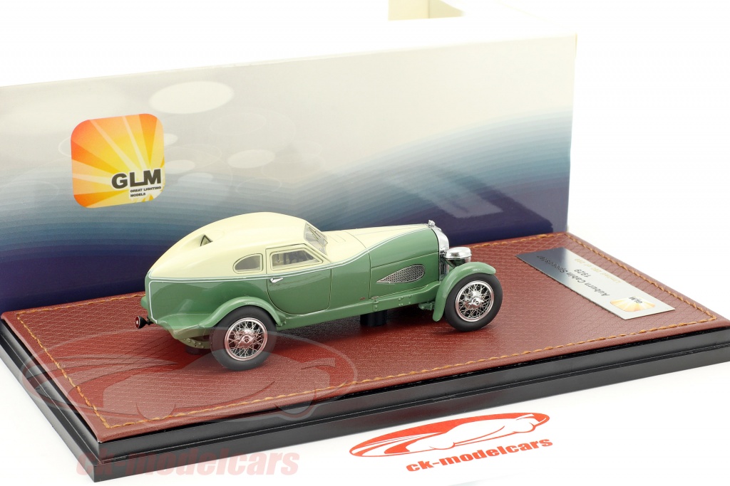 Great Lighting Models 1:43 Auburn Cabin Speedster 築 1929 クリーム 白 / グリーン ...