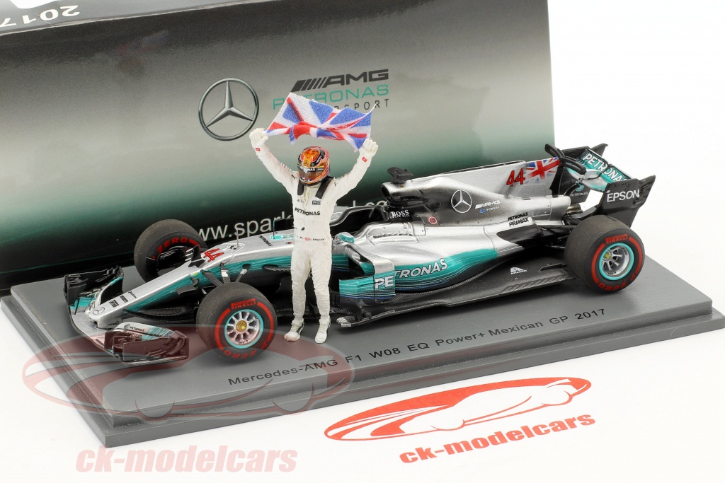 Spark 1:43 Lewis Hamilton Mercedes F1 W08 EQ Power #44 Mexican GP World ...