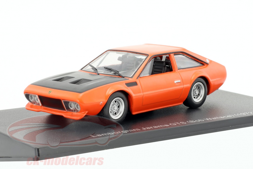 Leo Models 1:43 Lamborghini Jarama GTS Bob Wallace year 1972 orange MAG ...